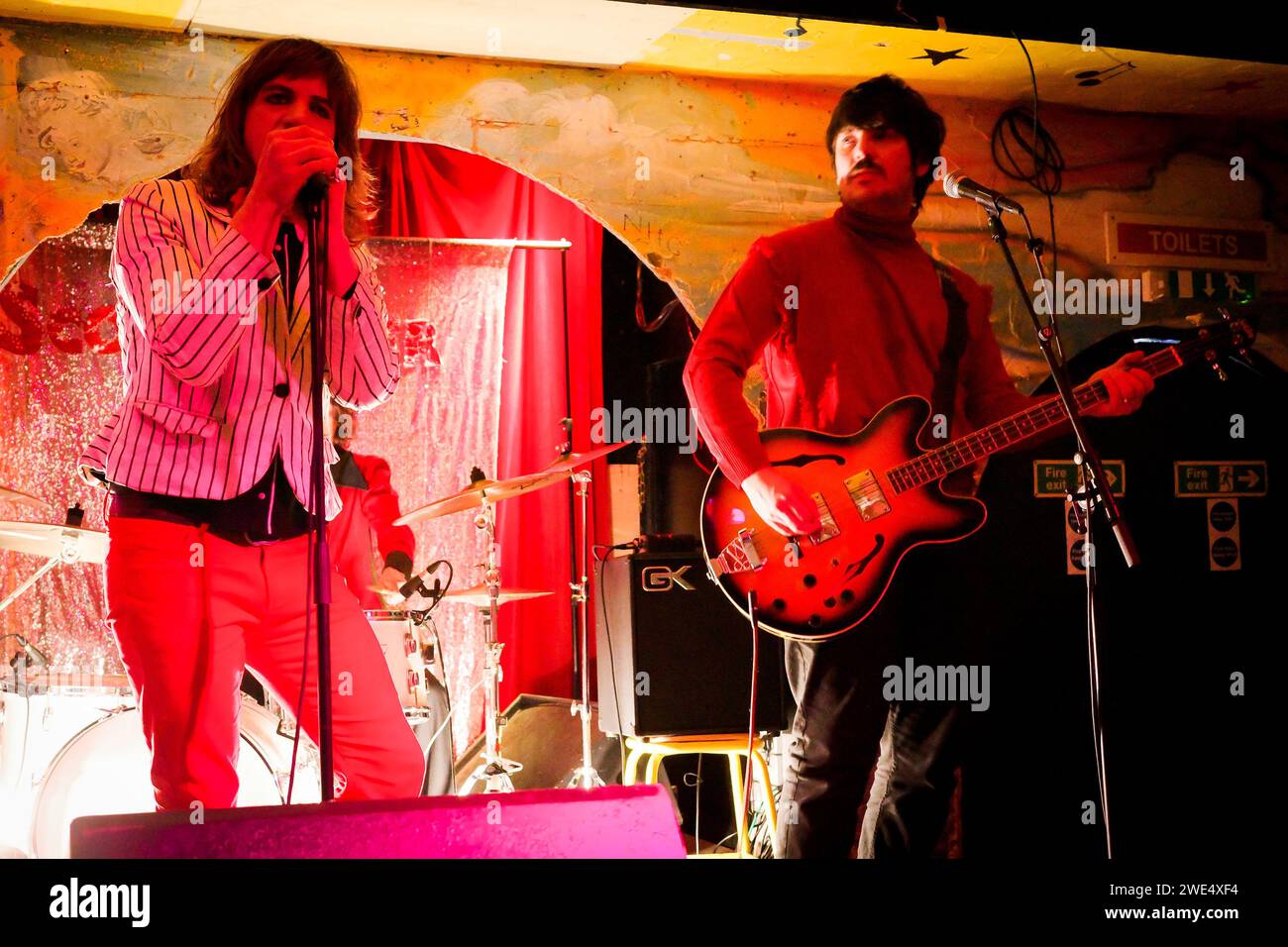 London, UK. 22nd Jan, 2024. Scott Yoder is performing live onstage at ...