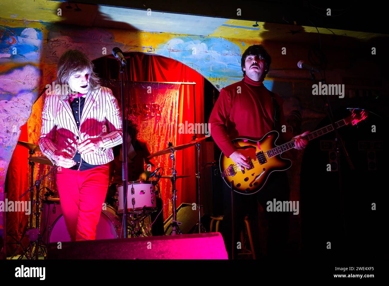 London, UK. 22nd Jan, 2024. Scott Yoder is performing live onstage at ...