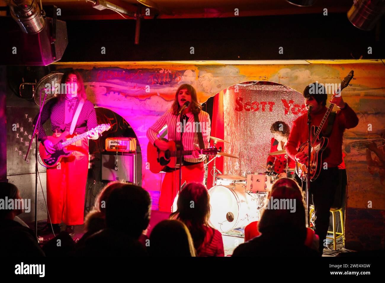 London, UK. 22nd Jan, 2024. Scott Yoder is performing live onstage at ...