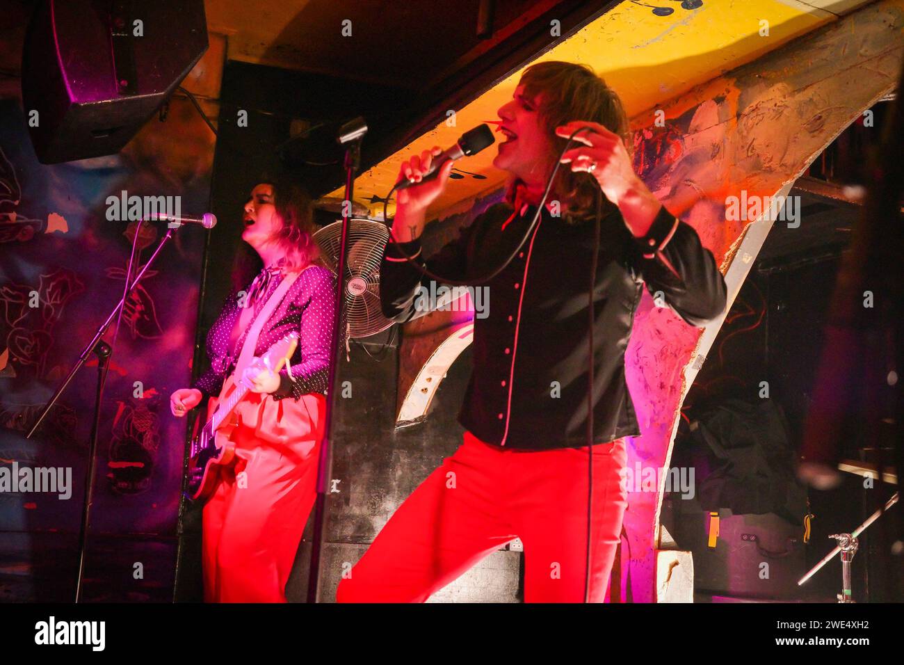 London, UK. 22nd Jan, 2024. Scott Yoder is performing live onstage at ...