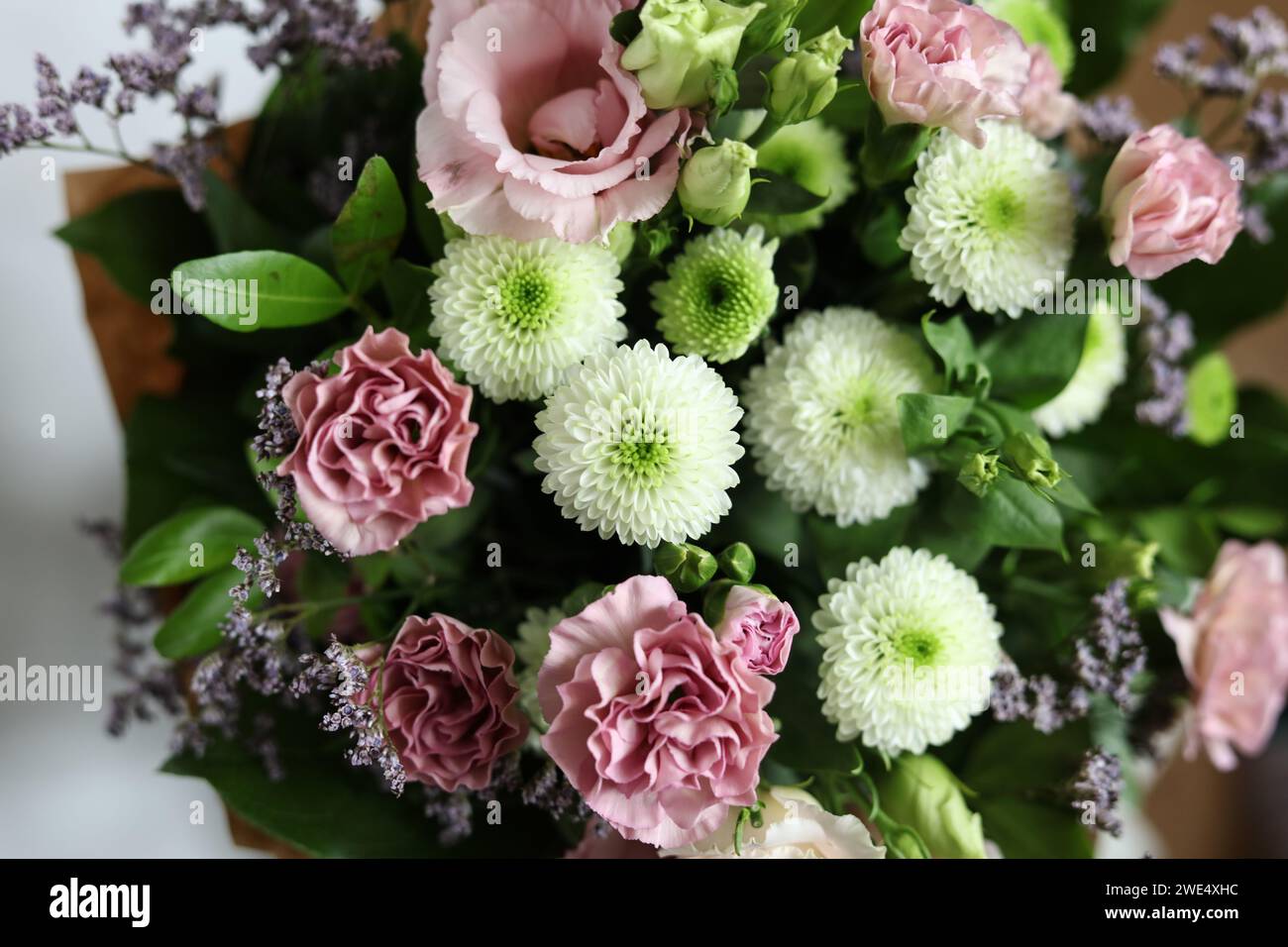 Close up lovely bouquet spring hi-res stock photography and images - Alamy