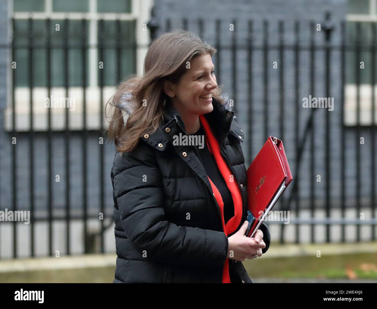 London, United Kingdom, 23 January 2024. Michelle Donelan, Secretary of ...