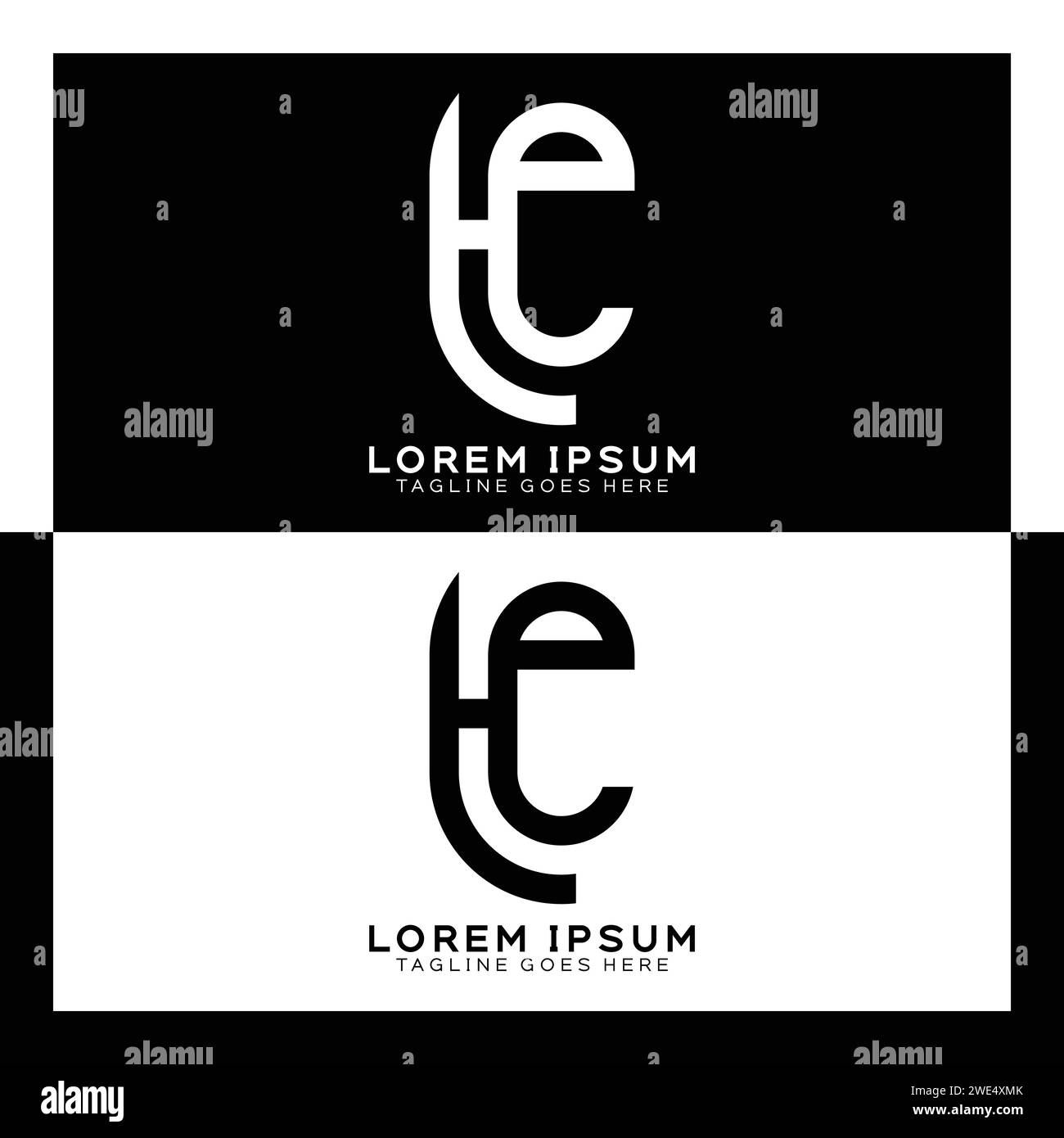 Te logo hi-res stock photography and images - Alamy