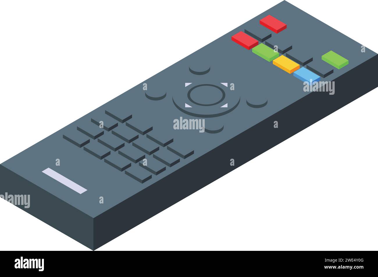 Display remote control icon isometric vector. Home theater. Movie ...