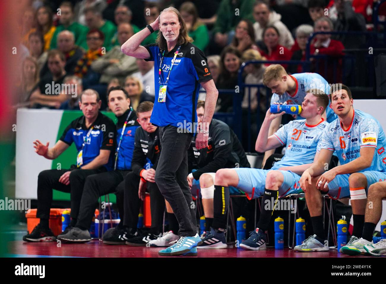Hamburg, Germany. 23rd Jan, 2024. HAMBURG, GERMANY - JANUARY 23: coach ...