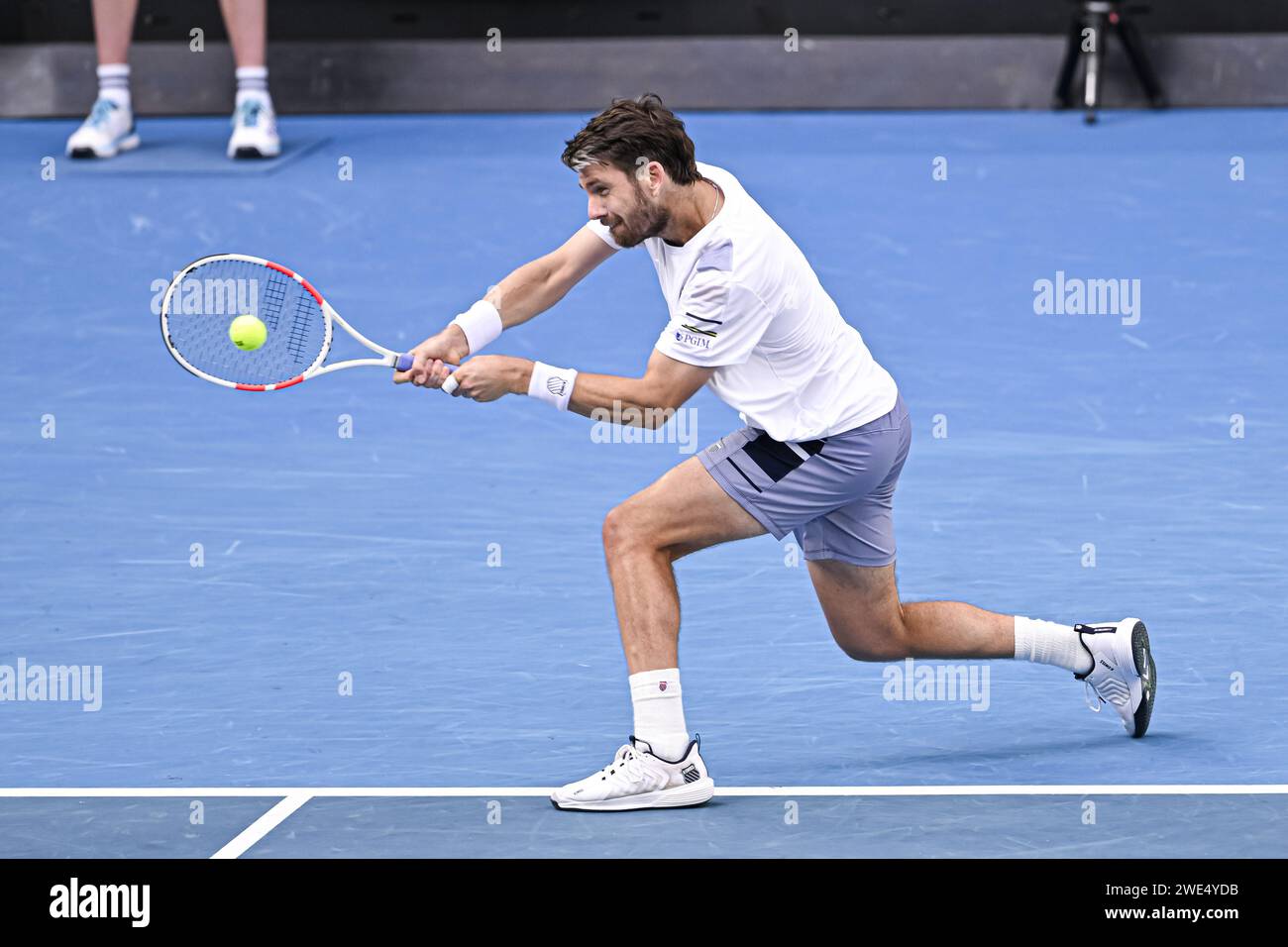 Cameron Norrie of GBR during the Australian Open 2024, Grand Slam ...