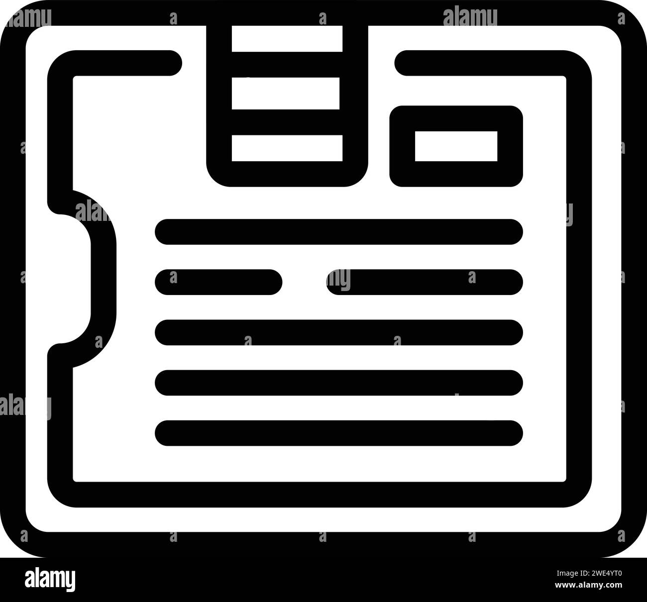 Spanish graduation icon outline vector. Online school. Diploma paper ...