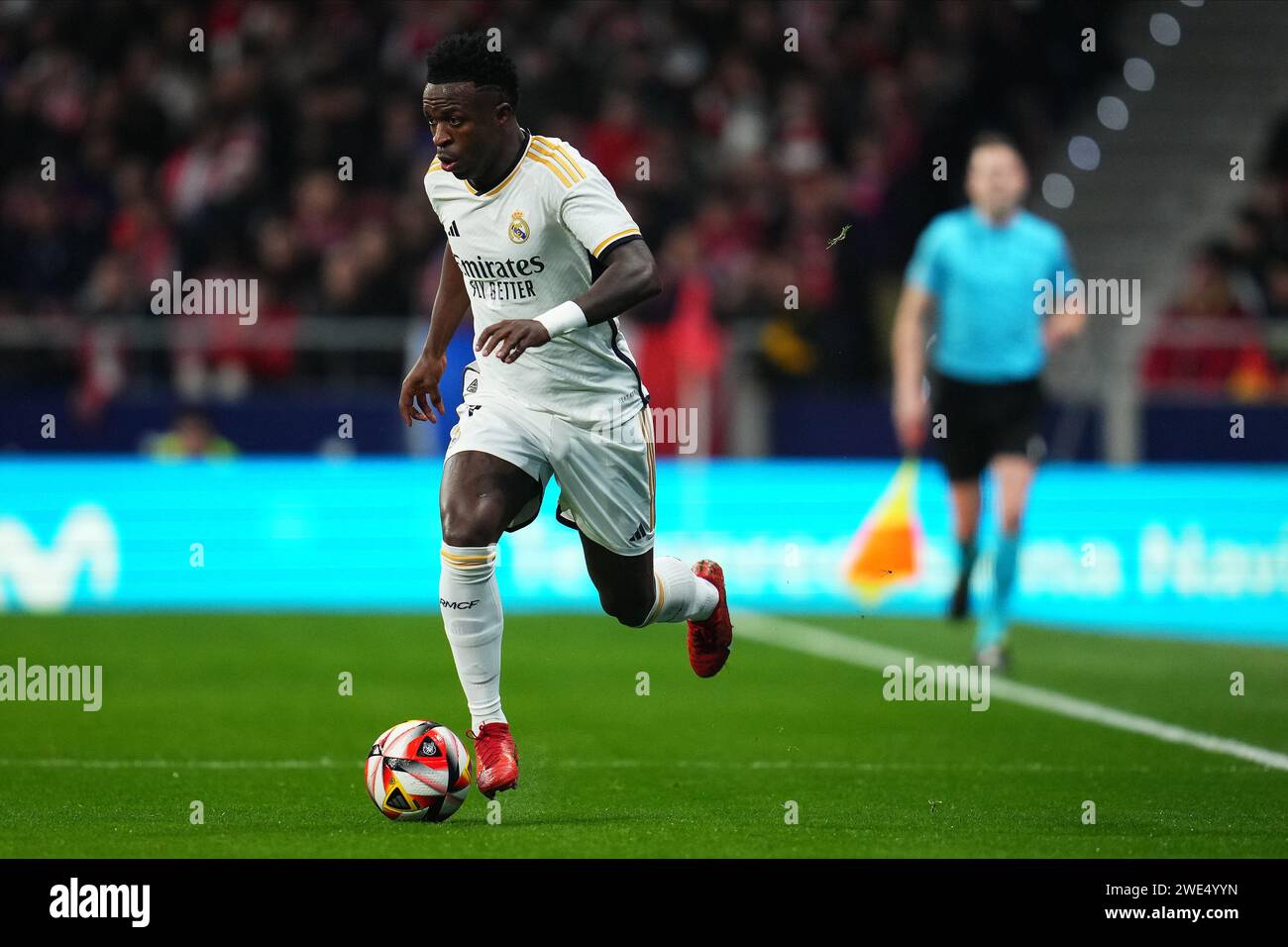 Vinicius Jr of Real Madrid during the Copa del Rey match, Round of 16 ...