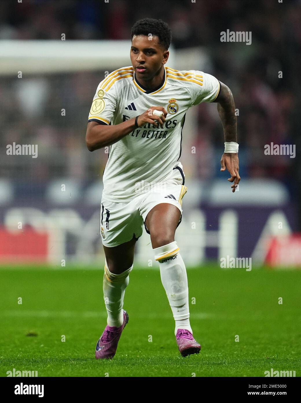 Rodrygo Goes of Real Madrid during the Copa del Rey match, Round of 16 ...