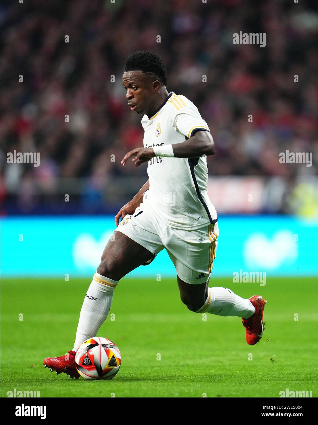 Vinicius Jr of Real Madrid during the Copa del Rey match, Round of 16 ...