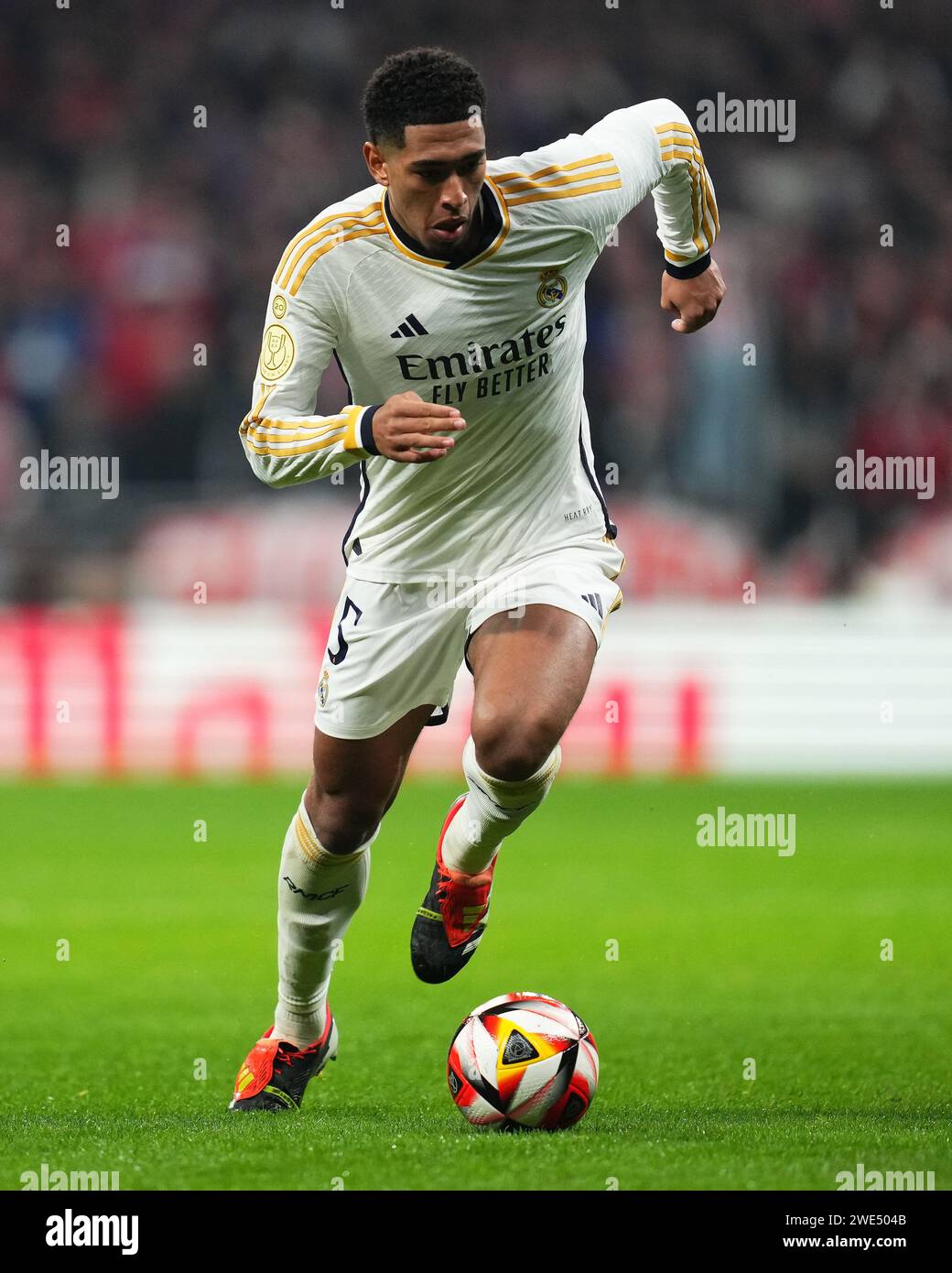 Jude Bellingham of Real Madrid during the Copa del Rey match, Round of ...