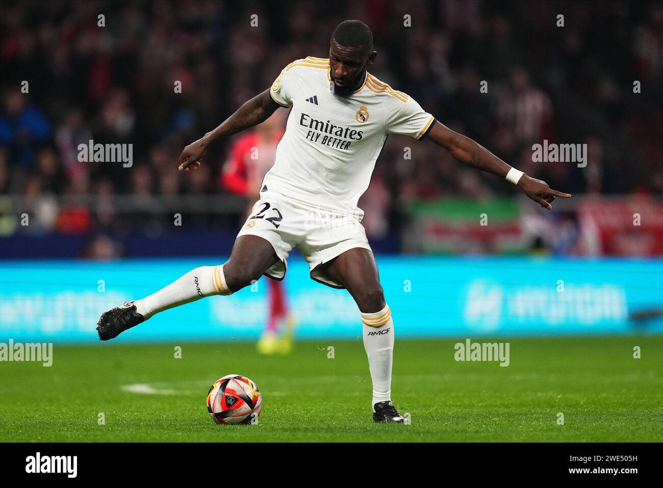 Antonio Rudiger of Real Madrid during the Copa del Rey match, Round of ...