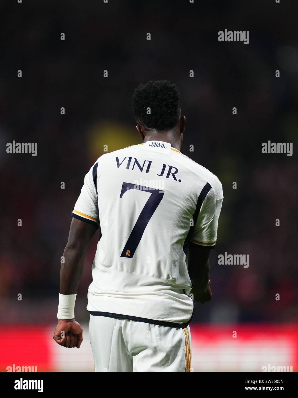 Vinicius Jr of Real Madrid during the Copa del Rey match, Round of 16 ...