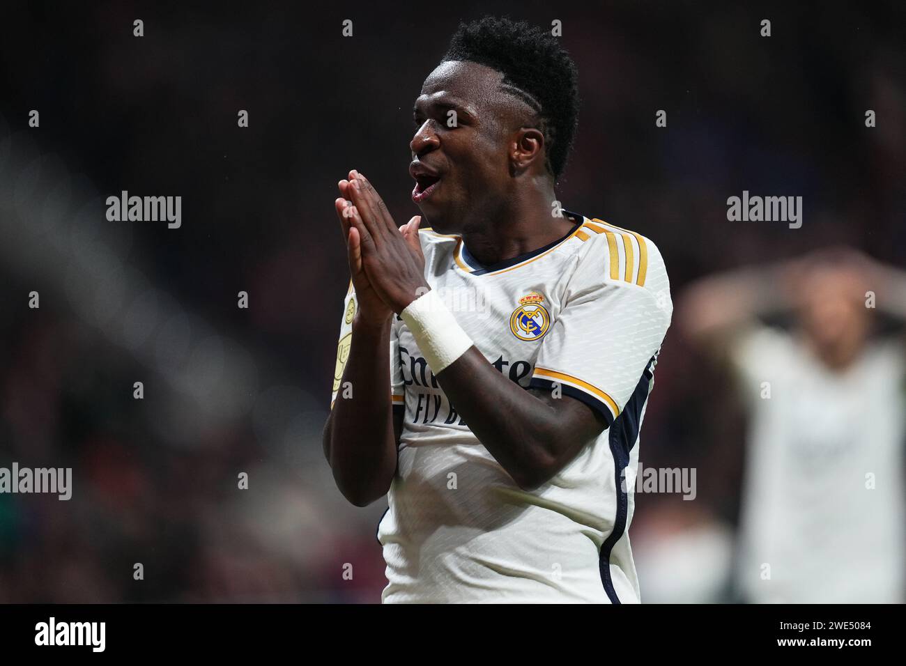 Vinicius Jr of Real Madrid during the Copa del Rey match, Round of 16 ...