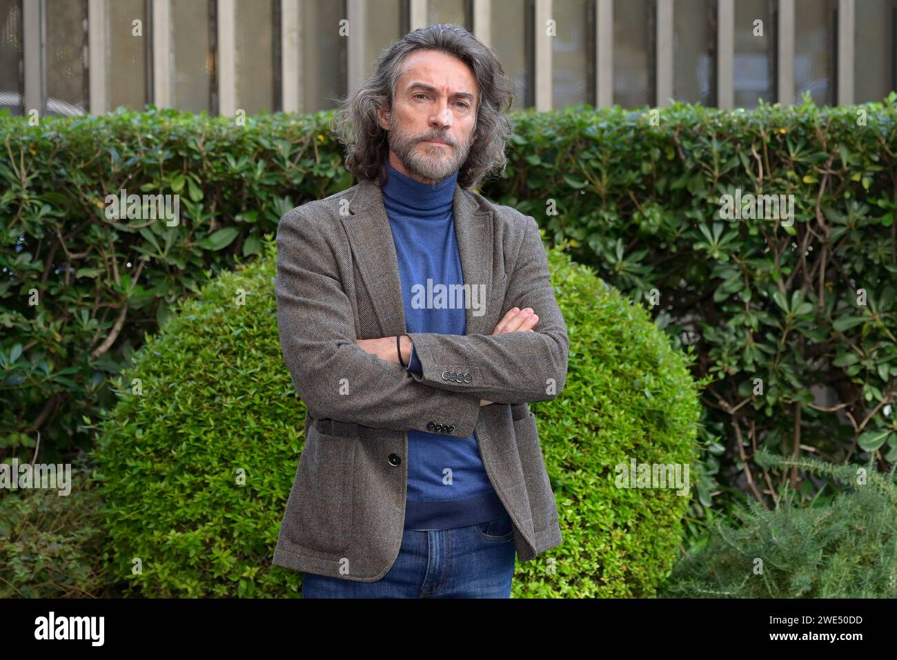 Rome, Italy. 23rd Jan, 2024. Alessio Boni attends the photocall of Rai ...