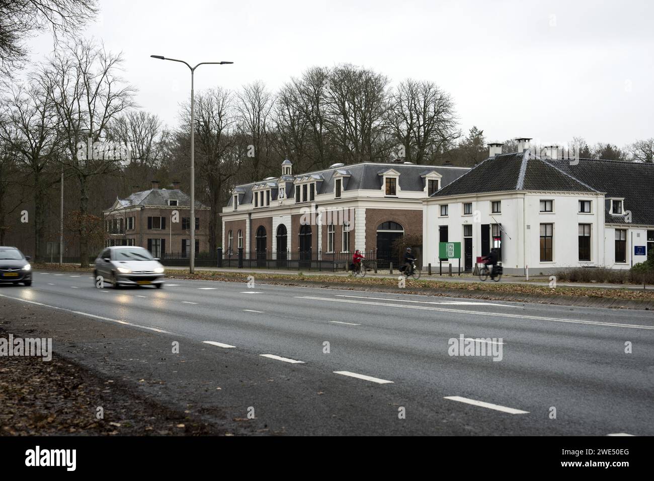 BAARN - Buildings across the street from the Soestdijk Palace estate ...