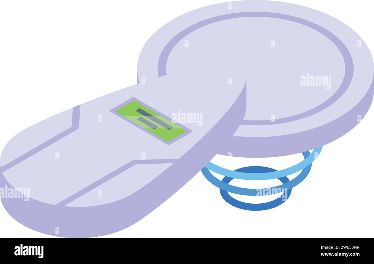 Electronic microchip reader Stock Vector Images - Alamy