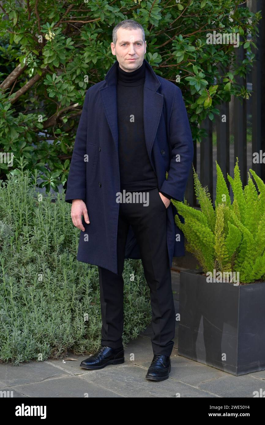Rome, Italy. 23rd Jan, 2024. Mauro Cardinali attends the photocall of ...