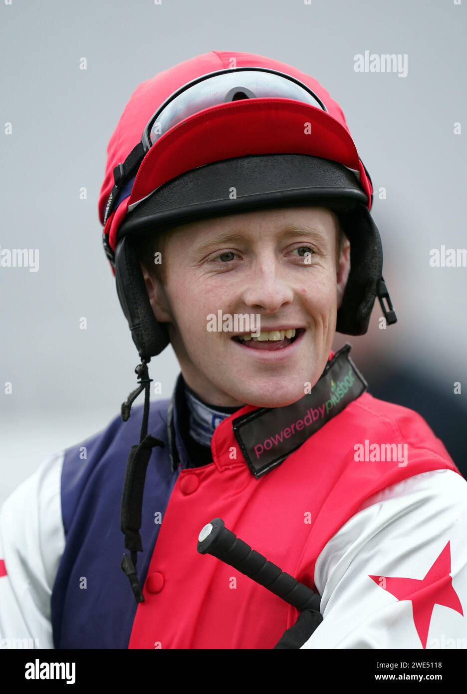 Jockey Stan Sheppard at Leicester Racecourse. Picture date: Tuesday ...