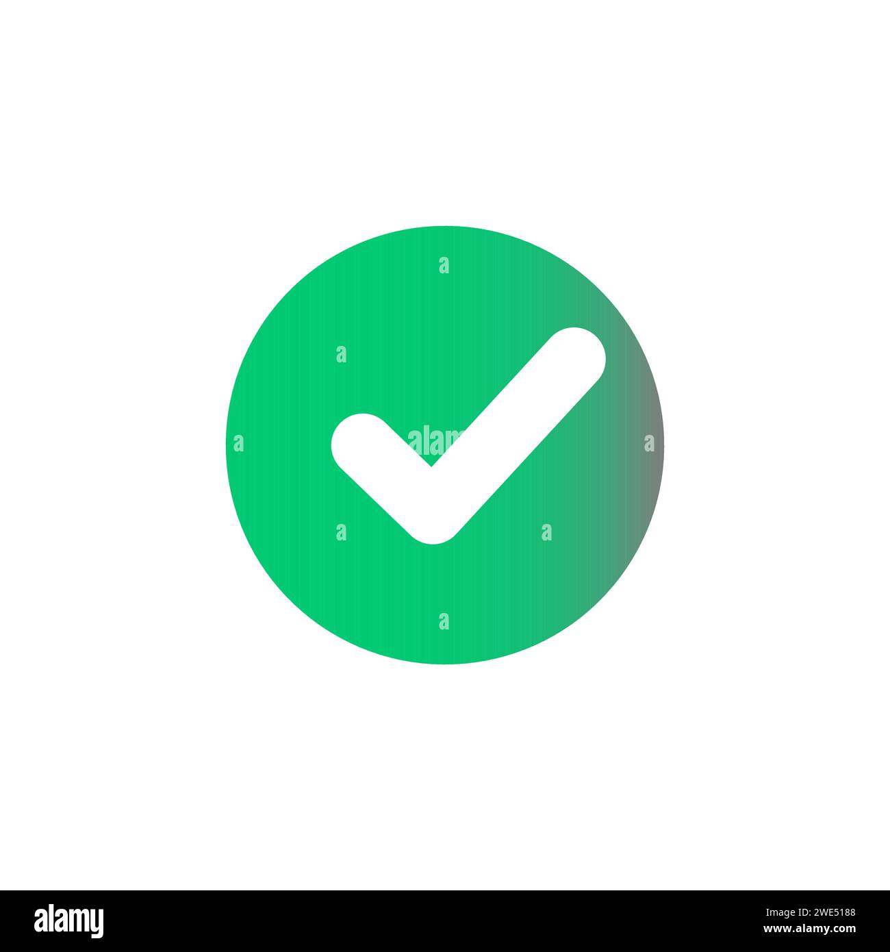 Check list button choice for right Cut Out Stock Images & Pictures - Alamy