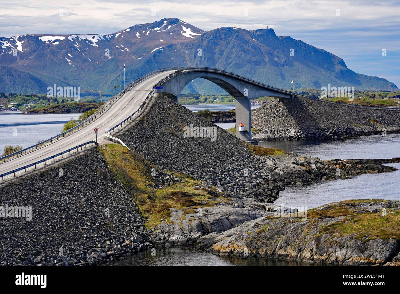 Storseisundet bridge on atlantic hi-res stock photography and images ...