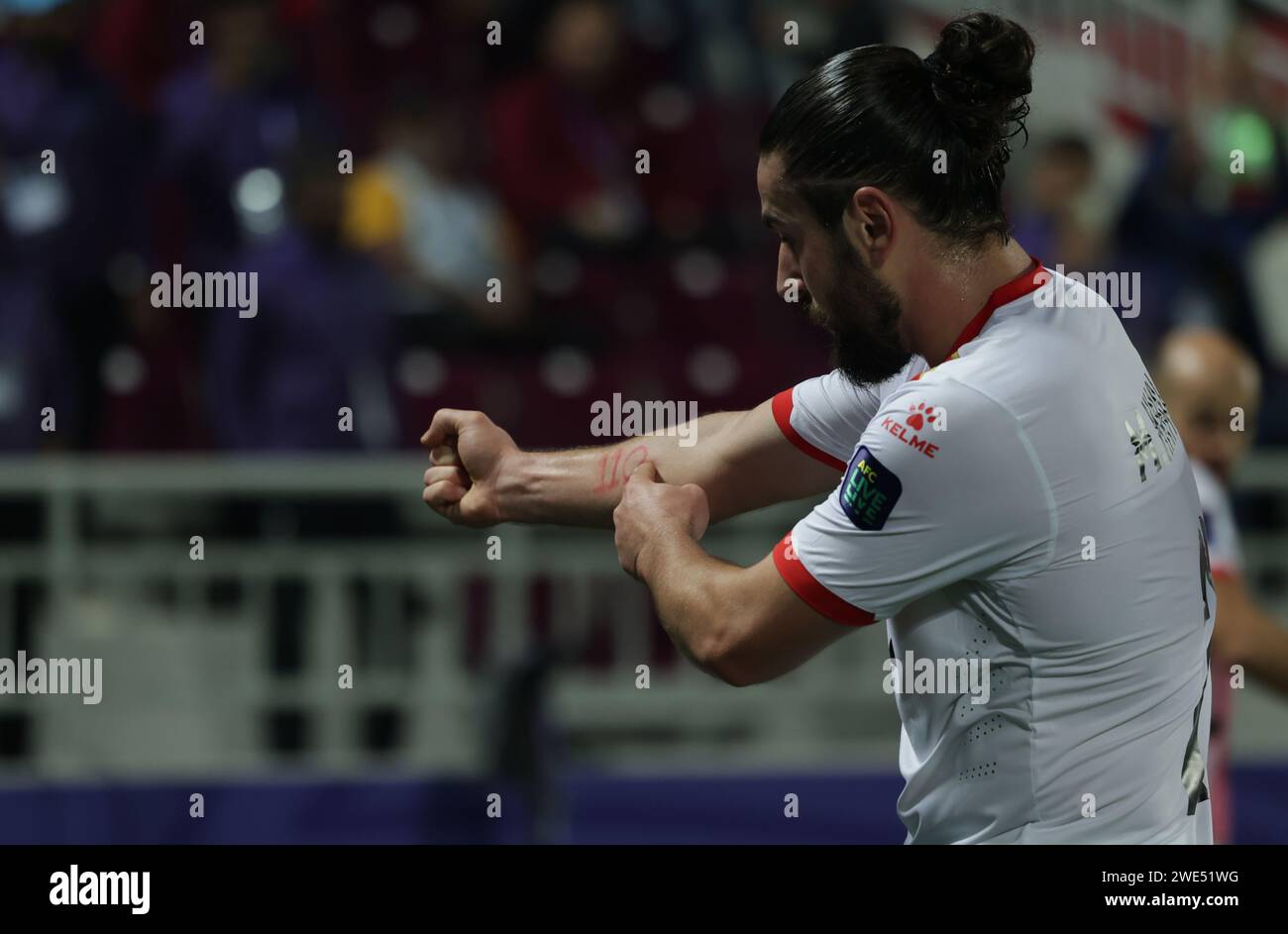 Doha, Qatar. 23rd Jan, 2024. Doha, QATAR - JANUARY 23: Mohammed Khalil ...