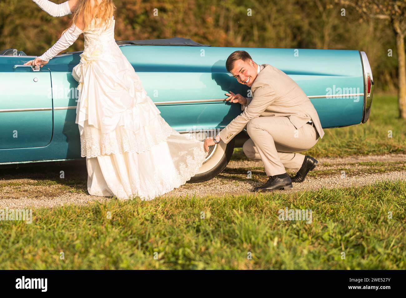 Role reversal couple hi-res stock photography and images - Alamy