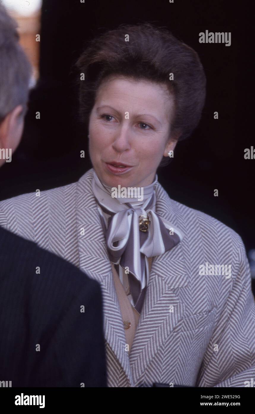 Anne, The Princess Royal at the Road Haulage Association HQ, Weybridge ...