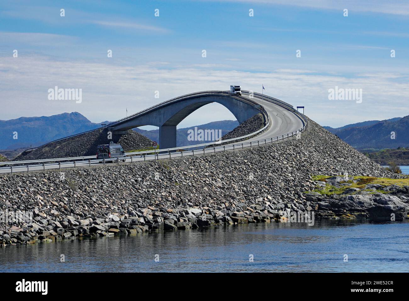 Storseisundet bridge on atlantic road hi-res stock photography and ...