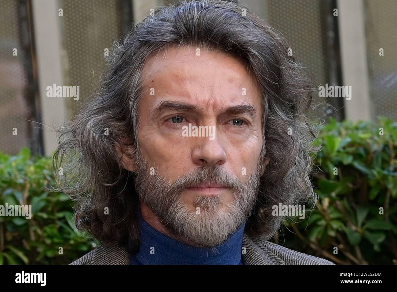 Rome, Italy. 23rd Jan, 2024. Alessio Boni attends the photocall of Rai ...