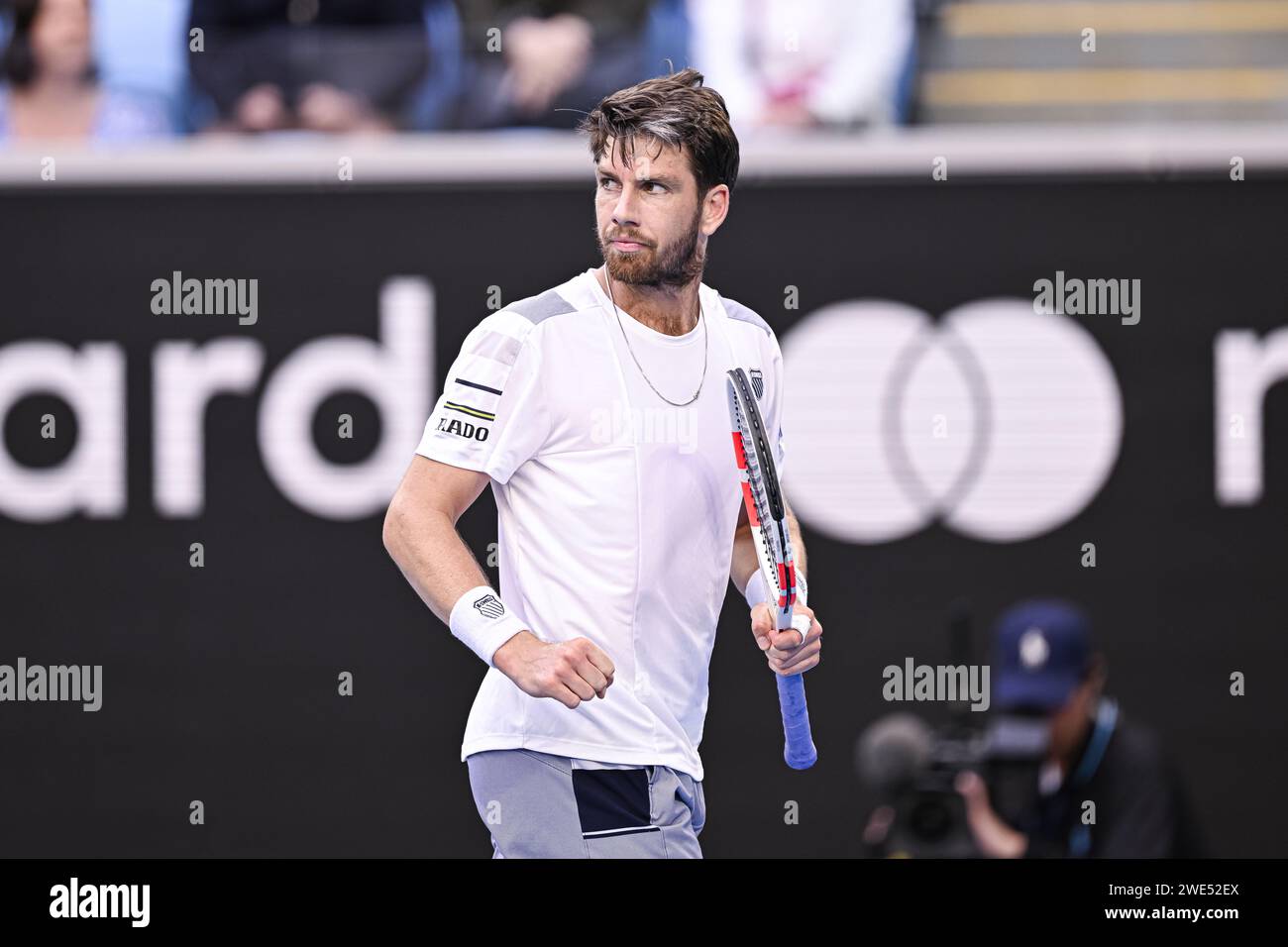 Cameron Norrie of GBR during the Australian Open 2024, Grand Slam ...