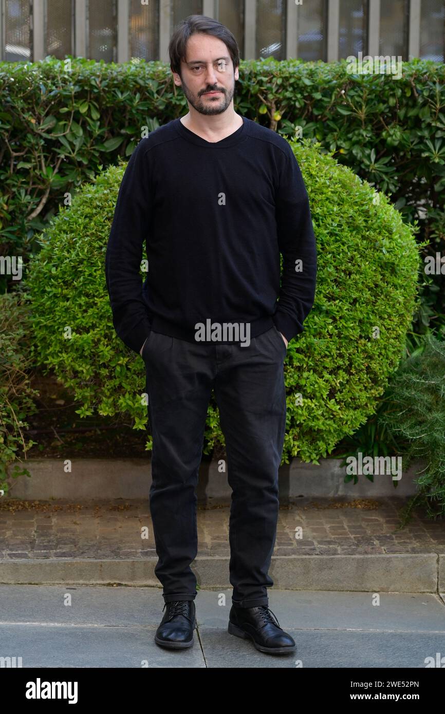 Rome, Italy. 23rd Jan, 2024. Marco Foschi attends the photocall of Rai ...