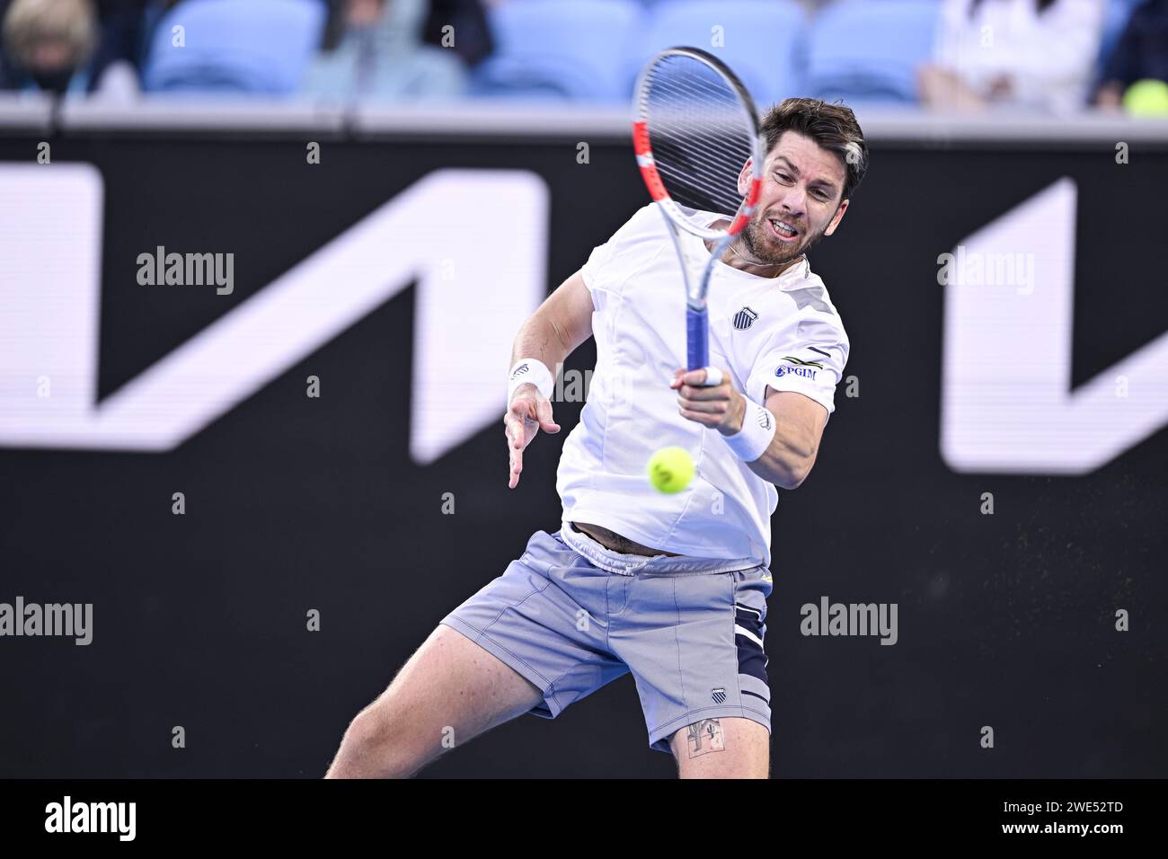 Cameron Norrie of GBR during the Australian Open 2024, Grand Slam ...