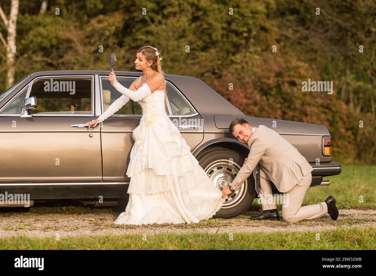 Funny, unusual, stylish, original photos with role reversals of a young ...