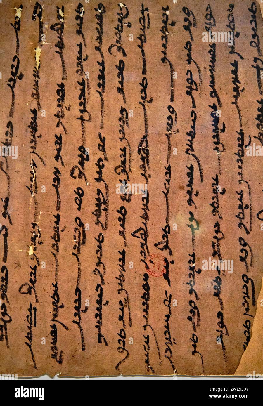 France, Paris, Bibliothèque nationale de France (BNF), Fond Pelliot ...