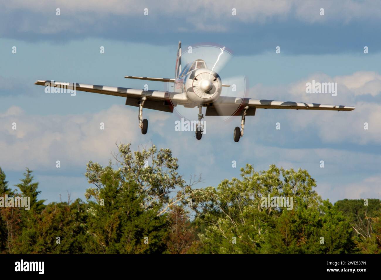 Yak-52 aerobatic aircraft Stock Photo - Alamy