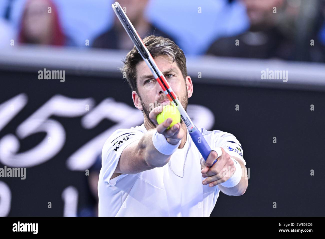 Cameron Norrie of GBR during the Australian Open 2024, Grand Slam ...