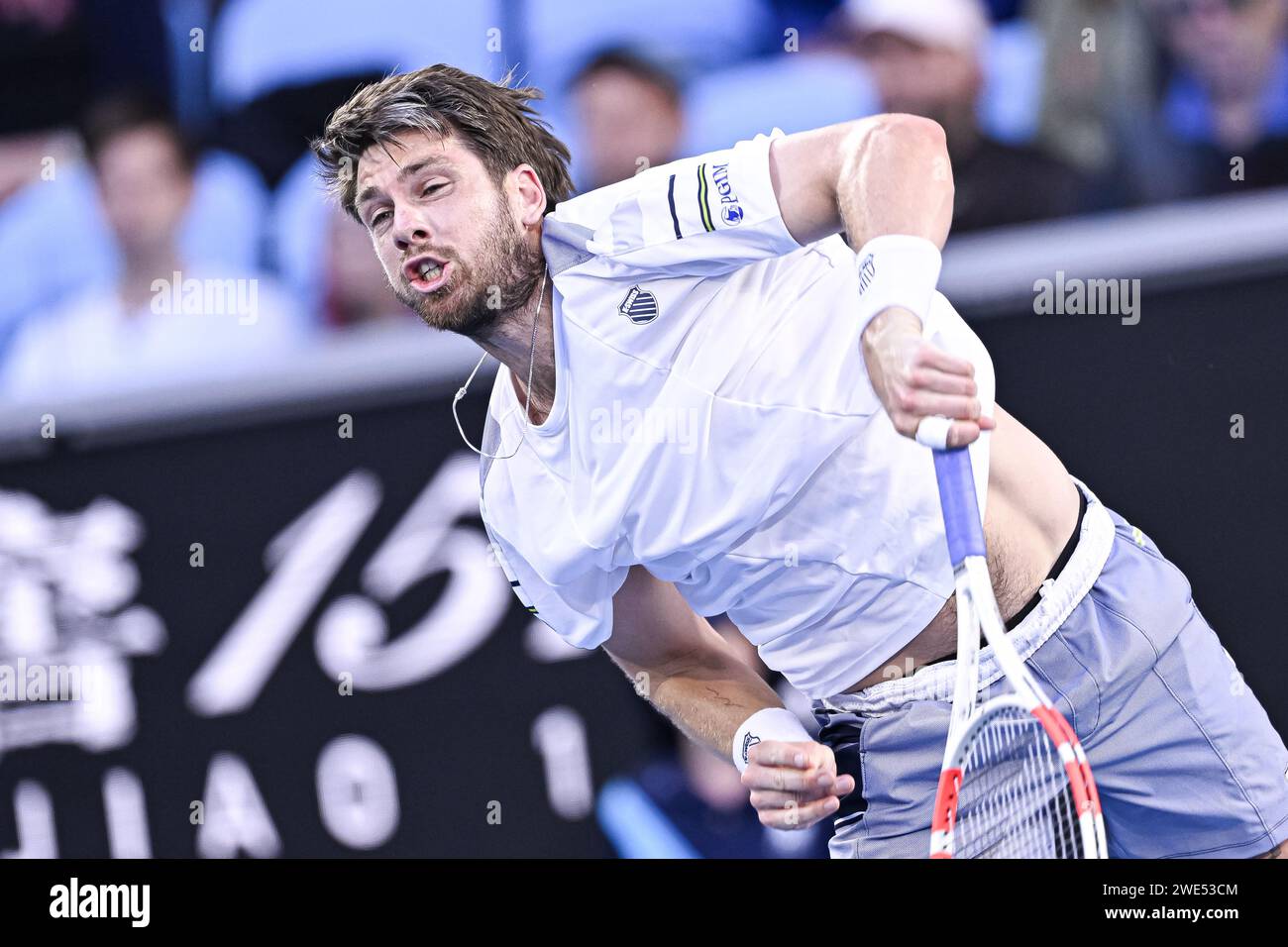 Cameron Norrie of GBR during the Australian Open 2024, Grand Slam ...