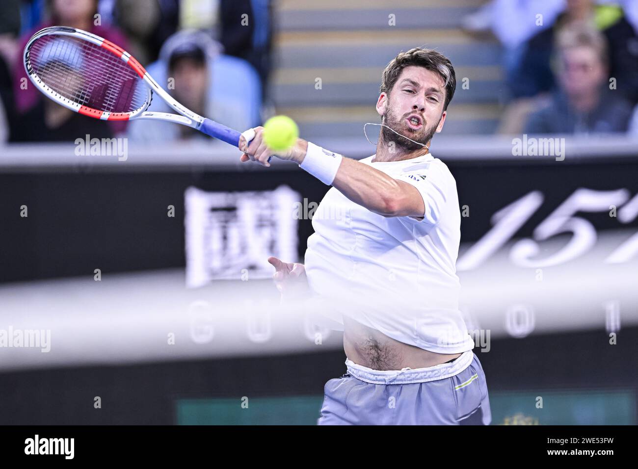 Cameron Norrie of GBR during the Australian Open 2024, Grand Slam ...