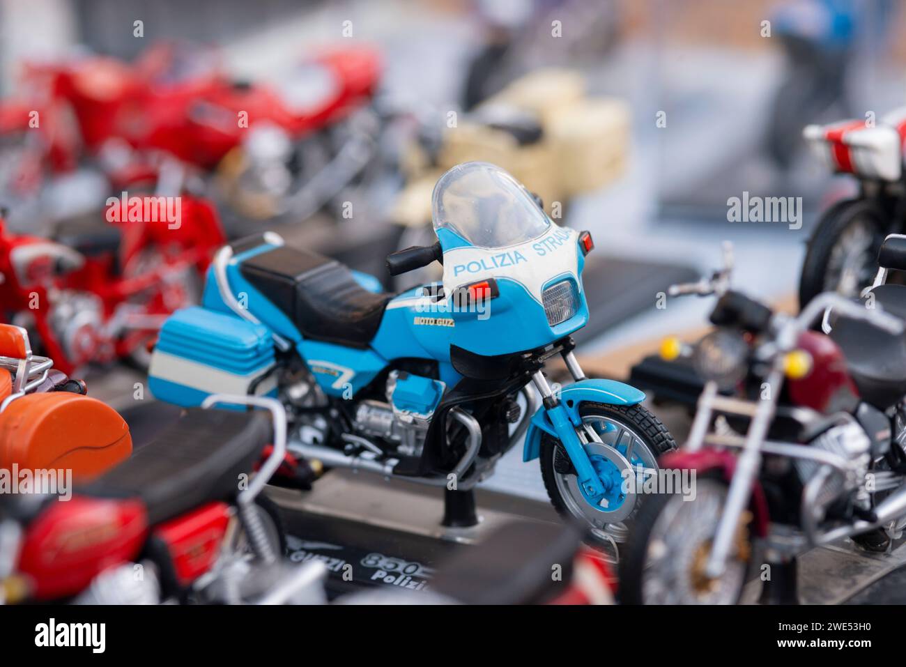 Model of motorbikes hi-res stock photography and images - Alamy