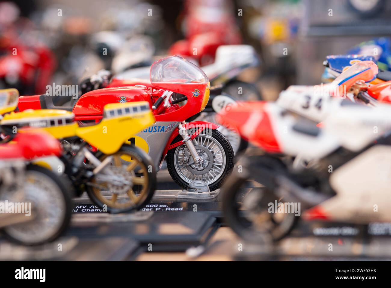 Model of motorbikes hi-res stock photography and images - Alamy