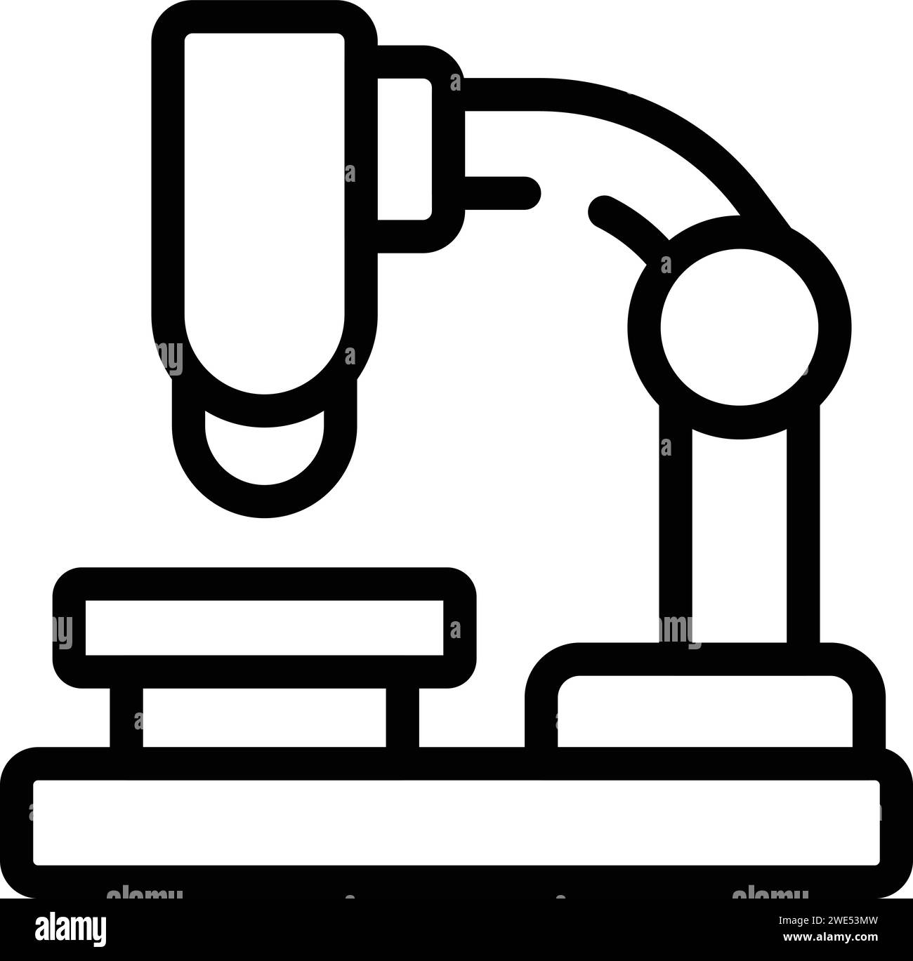 Lab microscope icon outline vector. Tech expert. Lab university Stock ... Lab microscope icon outline vector. Tech expert. Lab university Stock ...