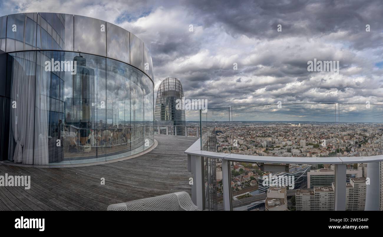 La Defense Paris, France - 09 20 2024: La Defense district. Panoramic ...