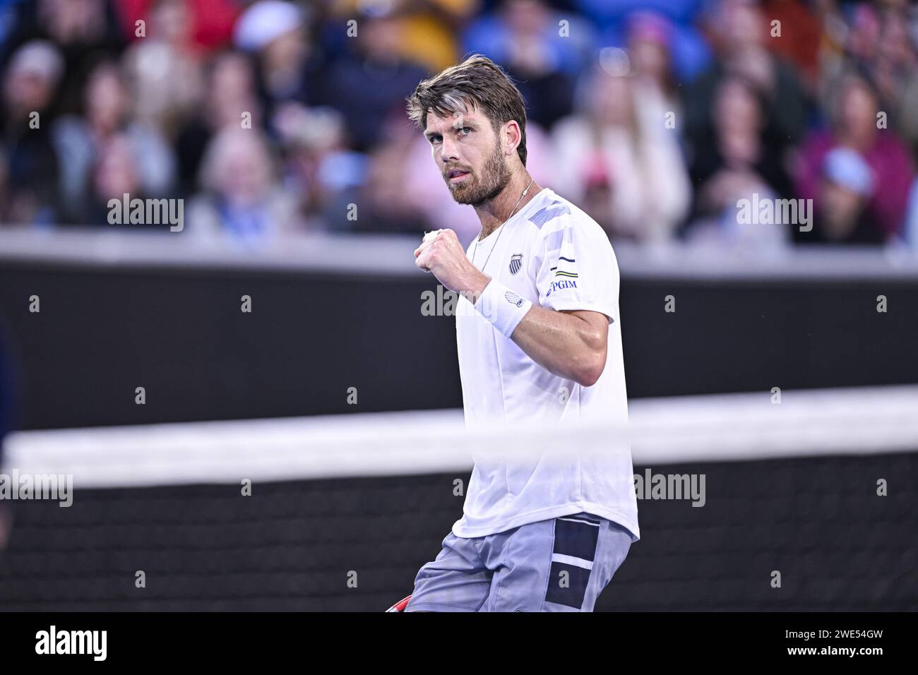 Cameron Norrie of GBR during the Australian Open 2024, Grand Slam ...