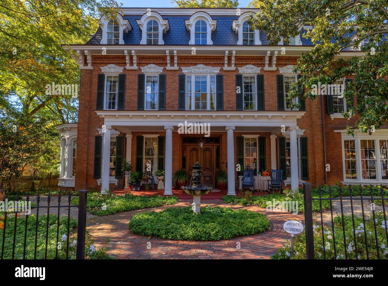 Old Salem, North Carolina, USA - October 26, 2023: Dr. John Francis ...