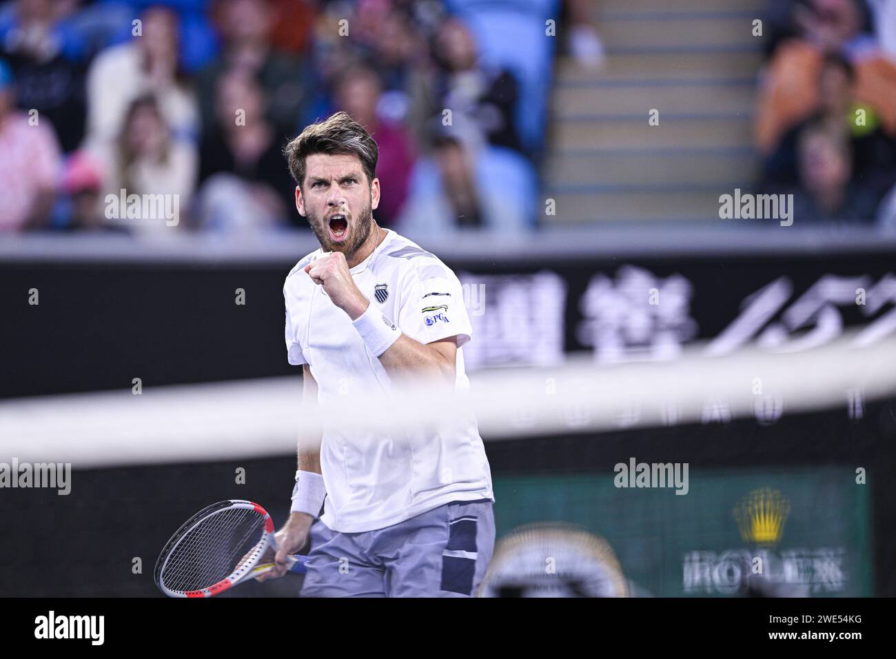 Cameron Norrie of GBR during the Australian Open 2024, Grand Slam ...