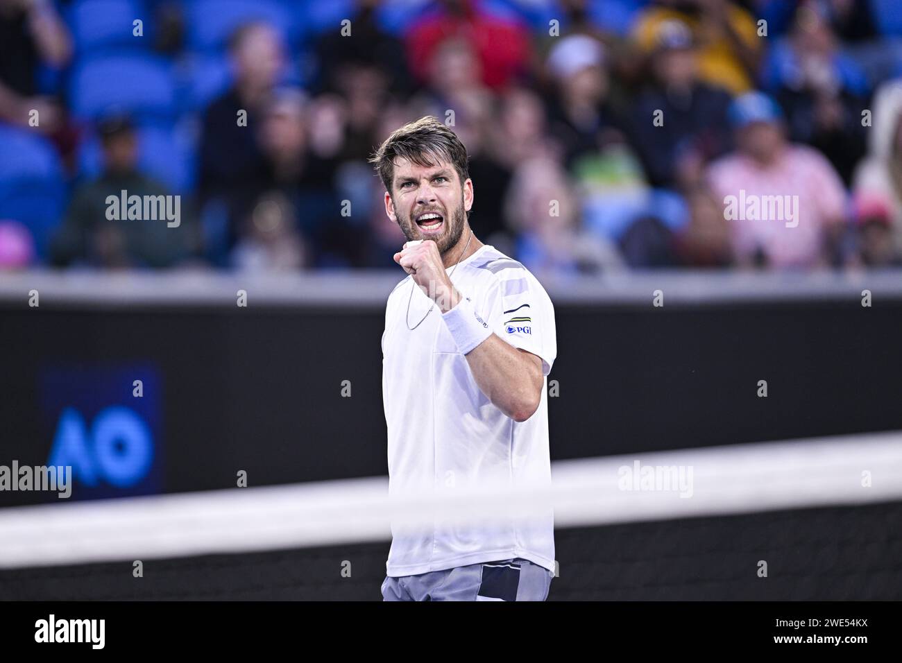 Cameron Norrie of GBR during the Australian Open 2024, Grand Slam ...