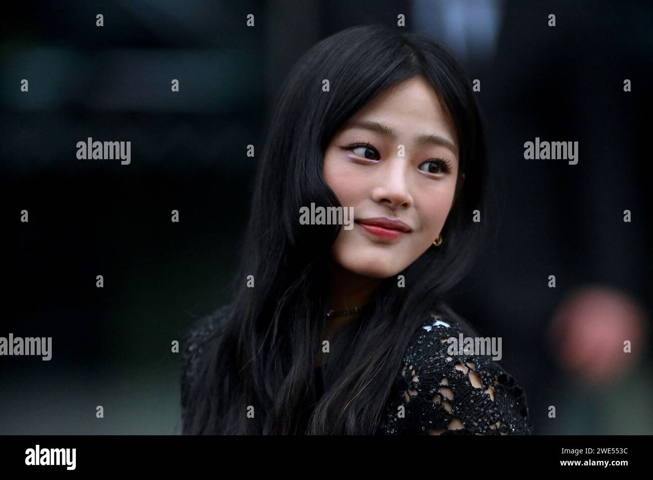 Paris, France. 22nd Jan, 2024. Minji attends the Chanel Haute Couture ...