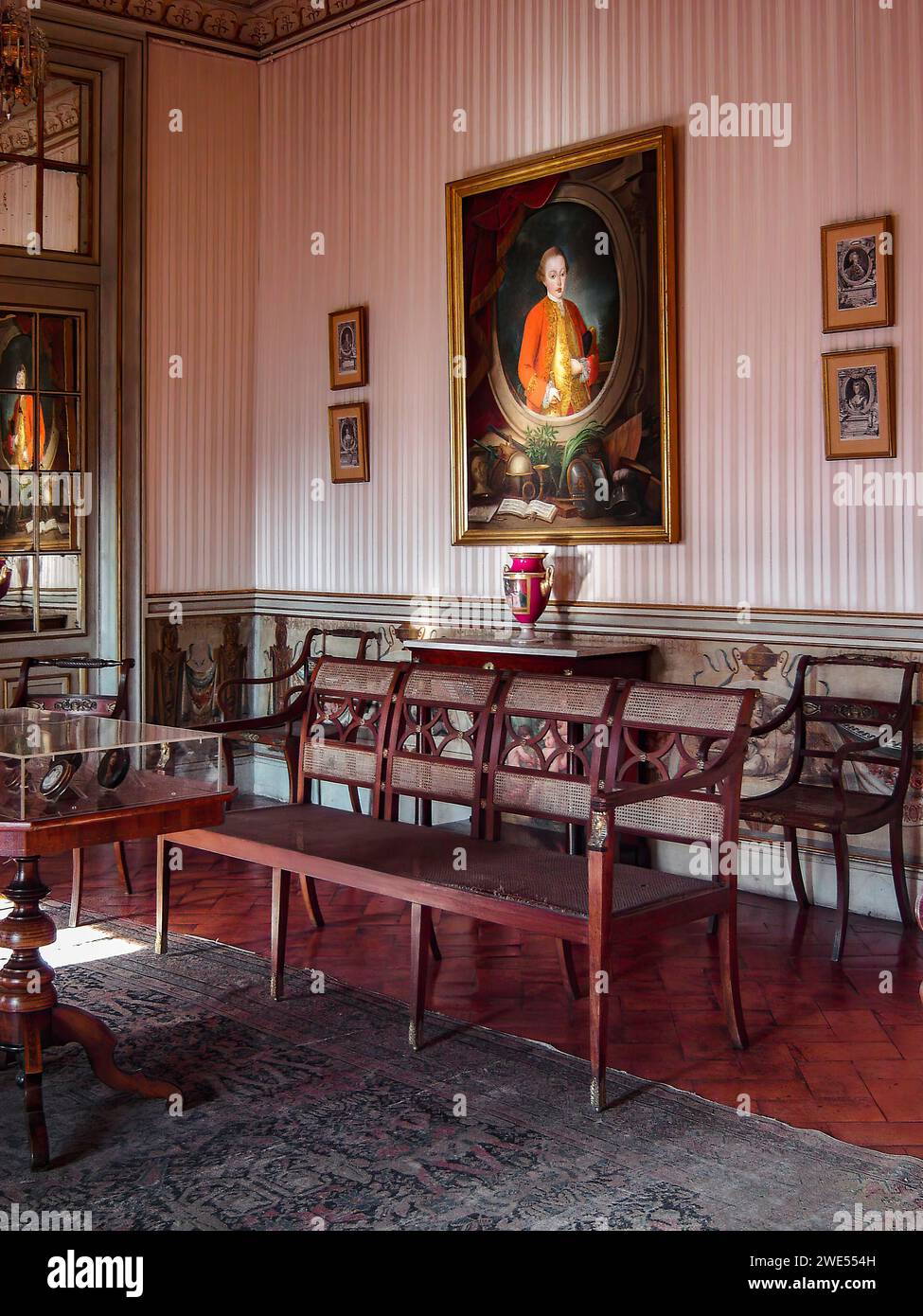 Palacio Nacional de Queluz National Palace. Sala de Fumo aka Smoking ...