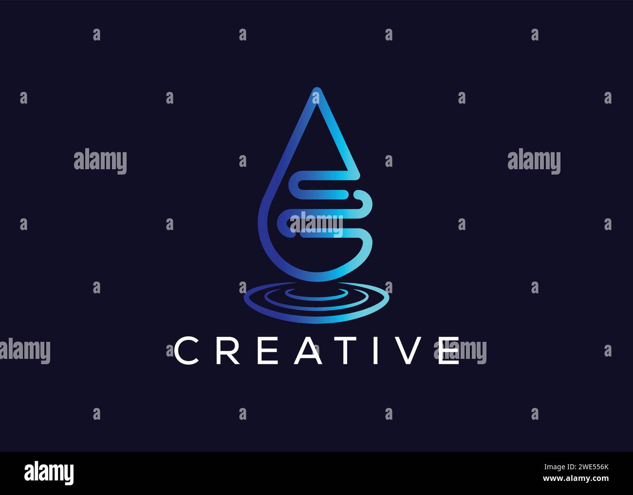 Water drop logo design vector template Stock Vector Image & Art - Alamy
